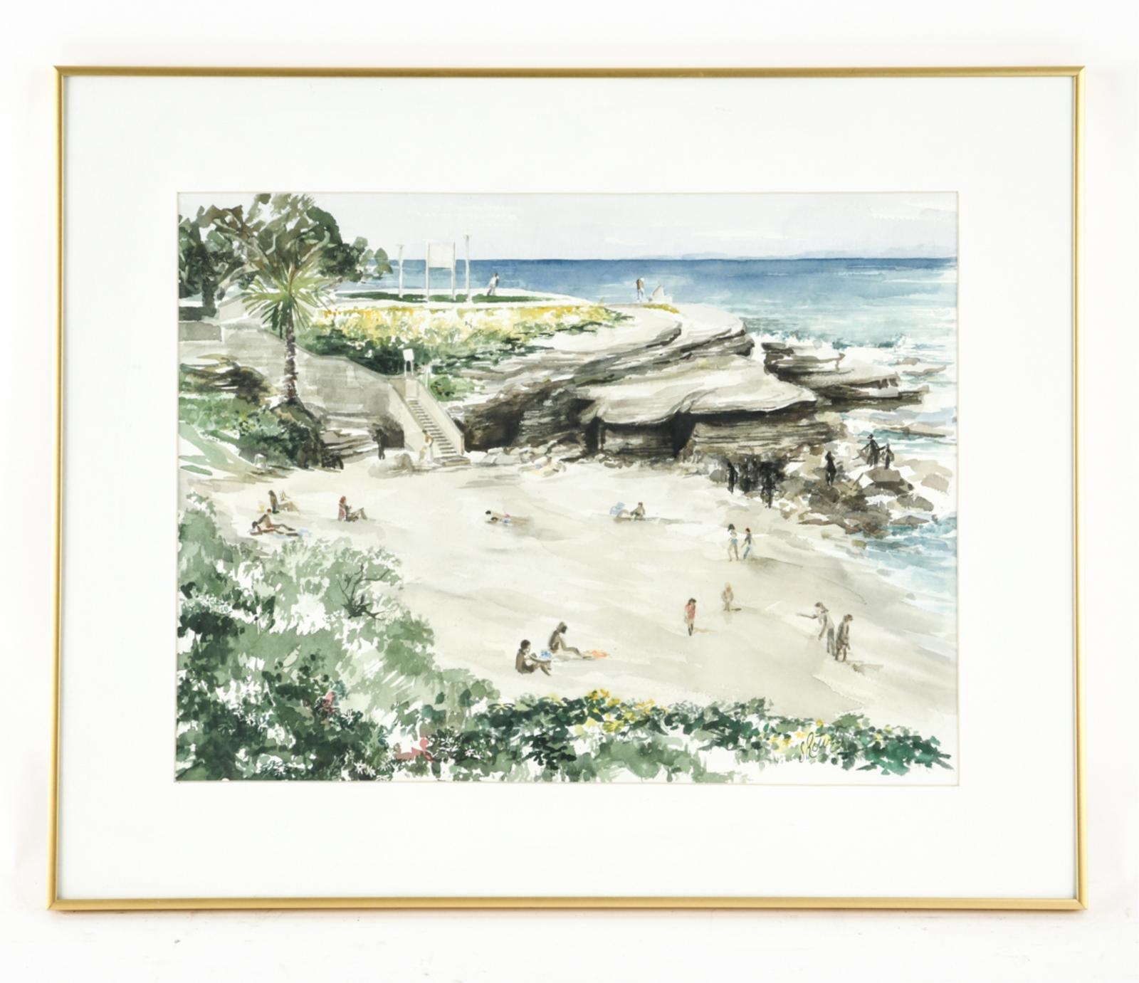 Sarah Rowe | CALIFORNIA BEACH | MutualArt