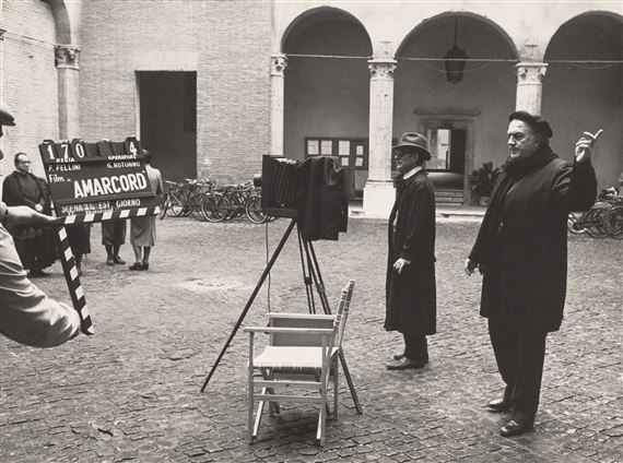 Pierluigi Praturlon | Federico Fellini Filming ‘Amarcord’, Italy (1973 ...