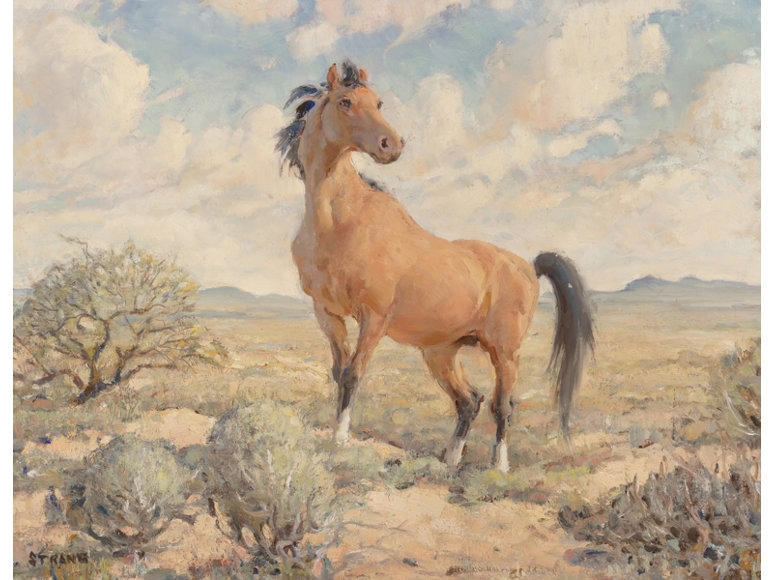 Ray Strang | Desert Stallion | MutualArt
