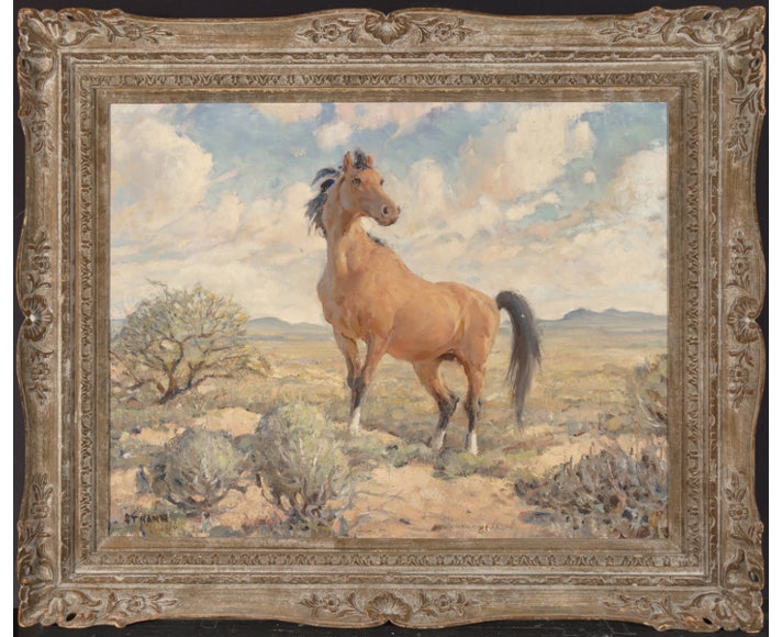 Ray Strang | Desert Stallion | MutualArt
