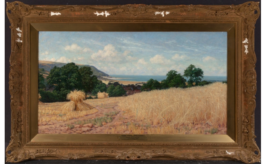 Byron Cooper | Harvesting (1887) | MutualArt