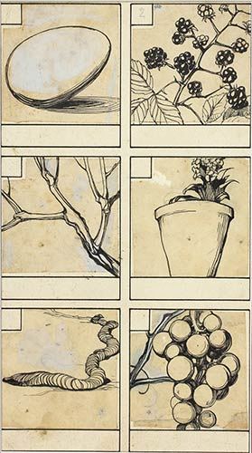 Duilio Cambellotti | Sei disegni | MutualArt