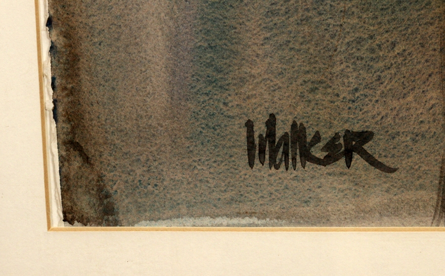 Edward Rusty Walker | Depicting a cat in a crate with Chinese ...