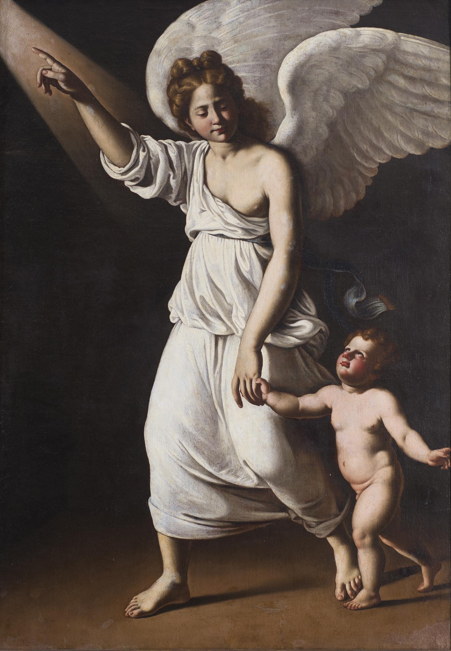 Antiveduto Grammatica | L'angelo custode | MutualArt