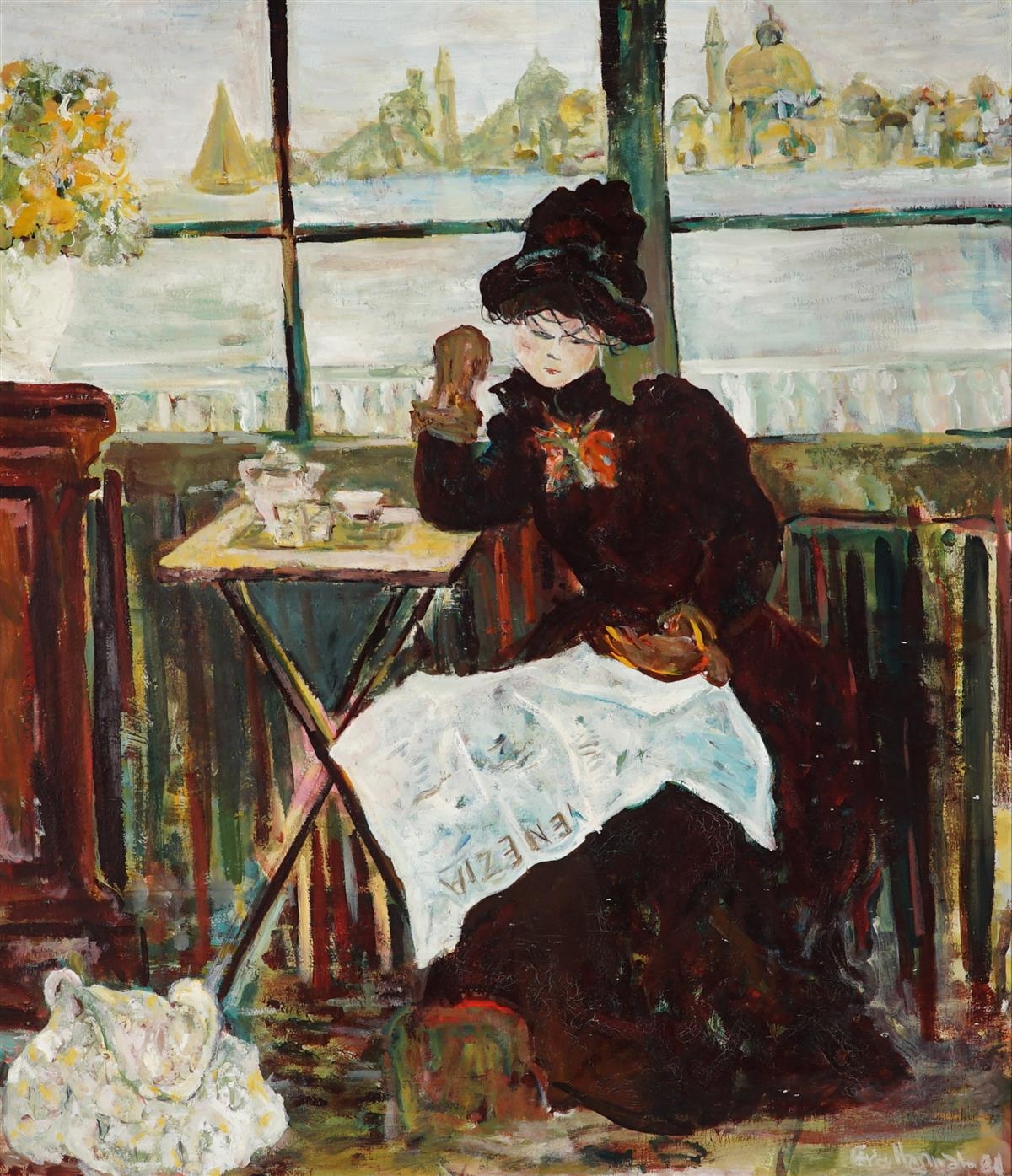Eva Hannah | Venice, 1981 (Circa 1900s) | MutualArt