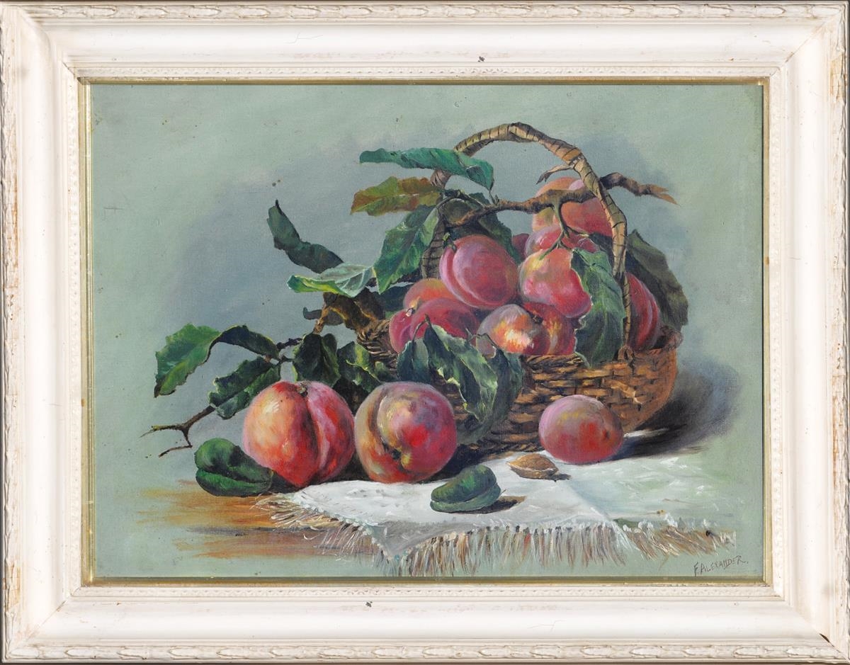 Esther Frances Alexander | Bowl of Peaches (Circa 1880) | MutualArt