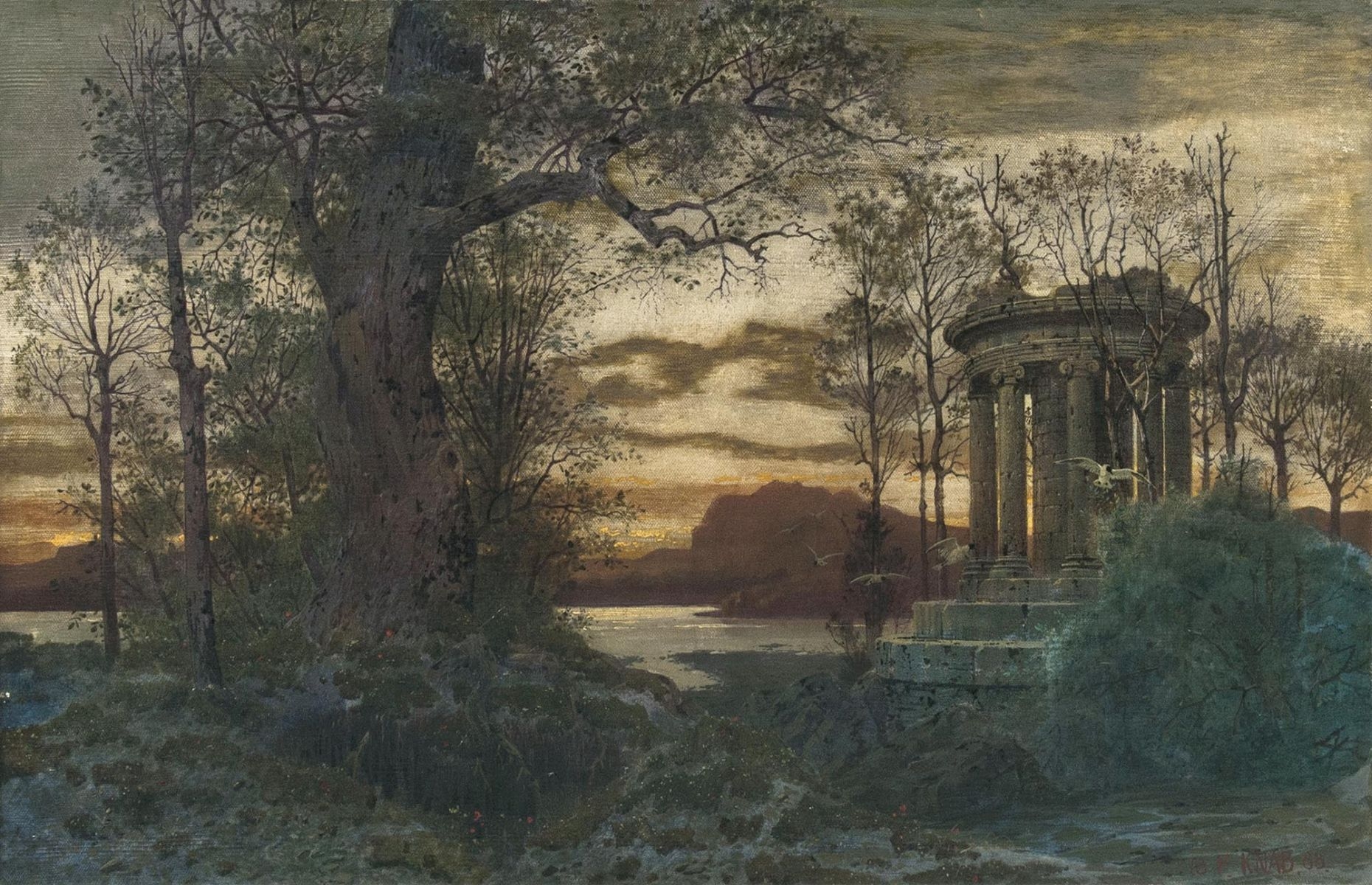 Ferdinand Knab | TEMPLE (1888) | MutualArt