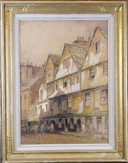 Featherstone Robson | Huntley Row, Edinburgh (1880) | MutualArt