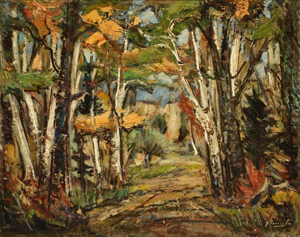Joseph Giunta | Les bouleaux sur le Mont-Royal | MutualArt