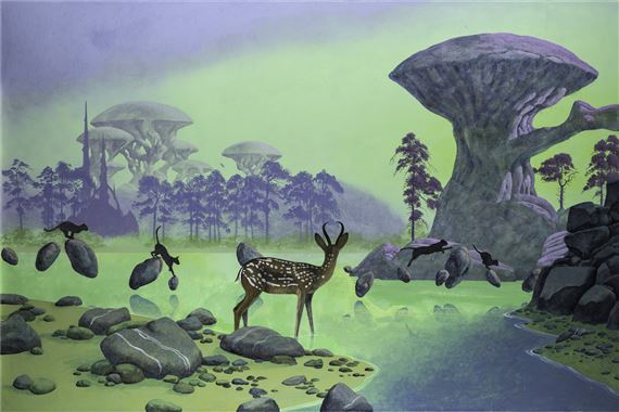 Roger Dean | The Crossing | MutualArt