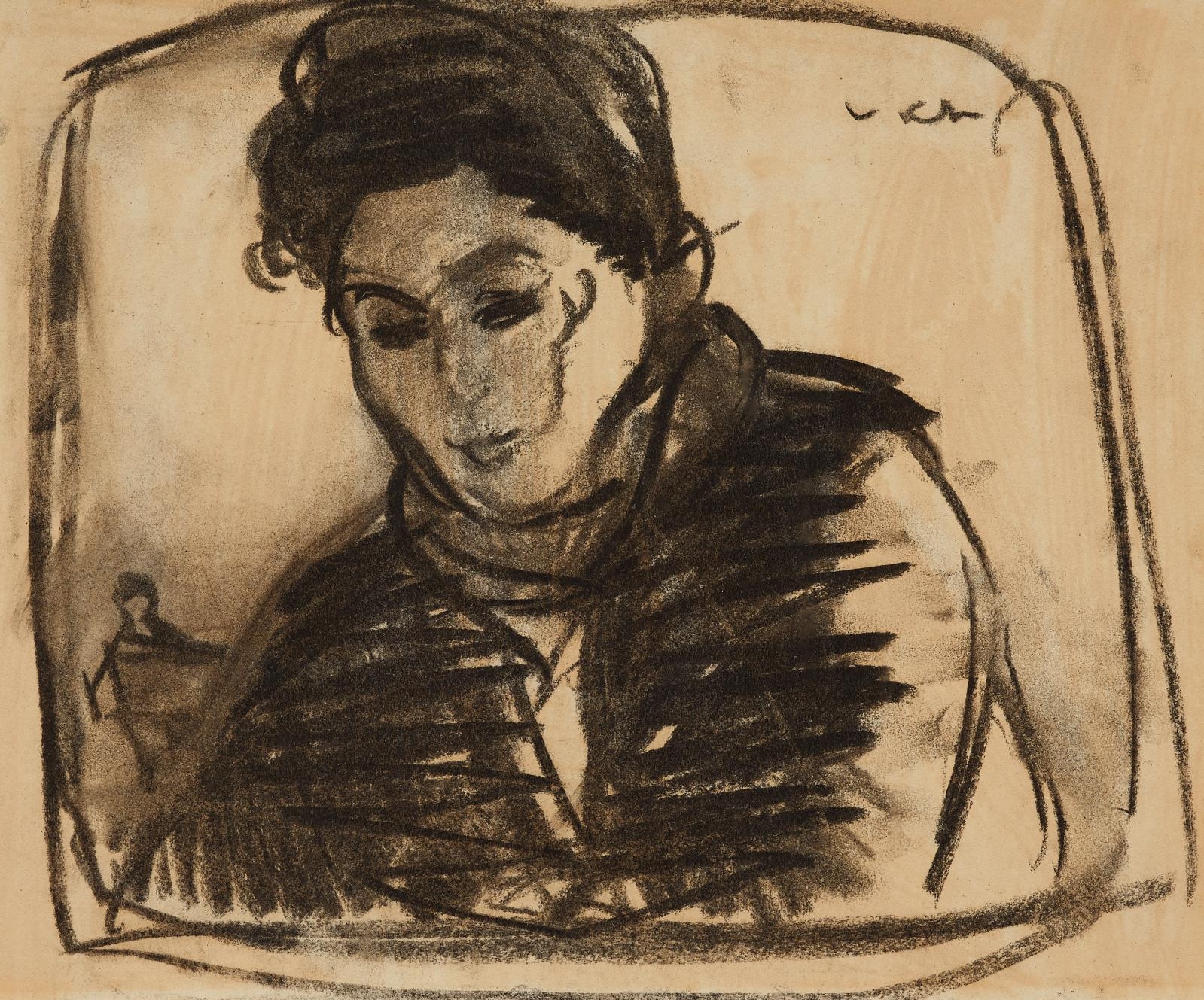 Vassyl Khmeluk | Portrait of a young woman | MutualArt