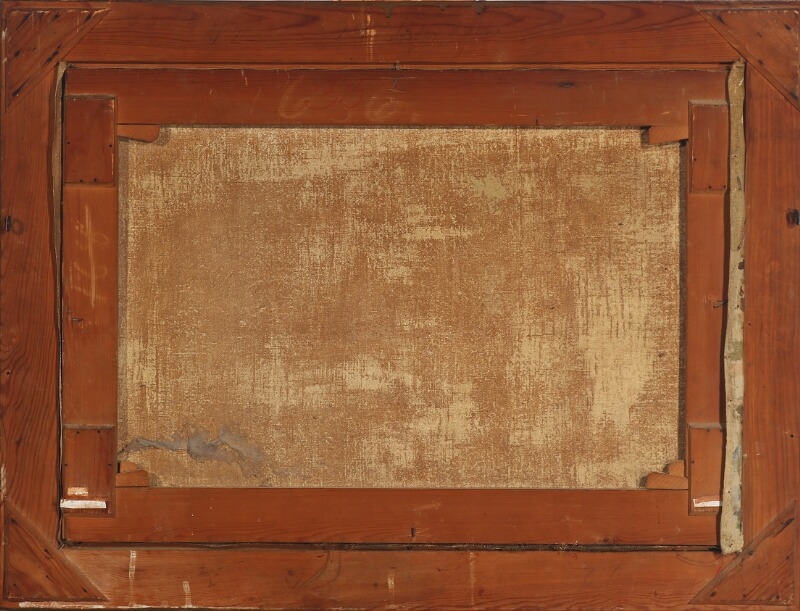 Peder Riber | Landscape from Fanø with two women wearing folk costumes ...