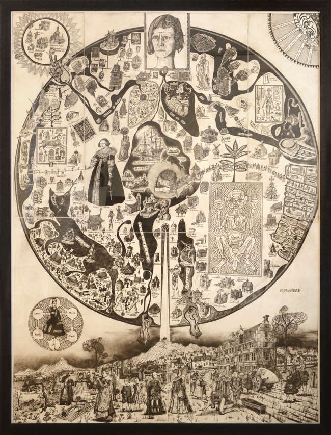 Grayson Perry | Map of Nowhere (2008) | MutualArt
