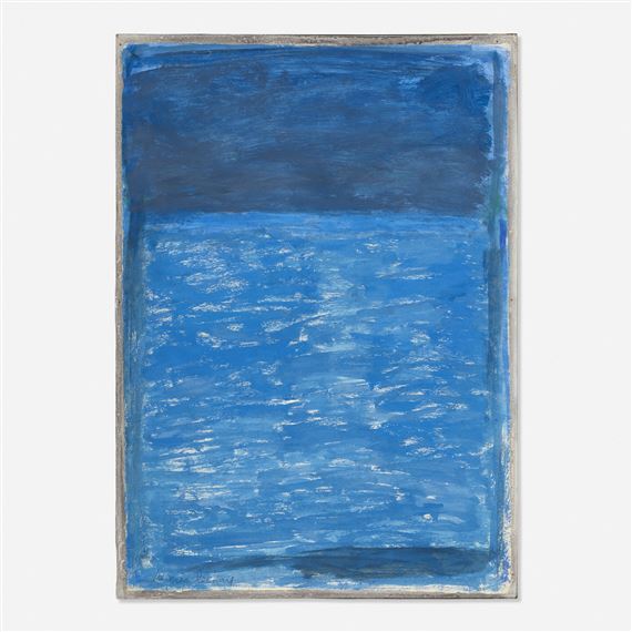 James Lechay | Vertical Landscape with Dark Sky (1986 - 1987) | MutualArt