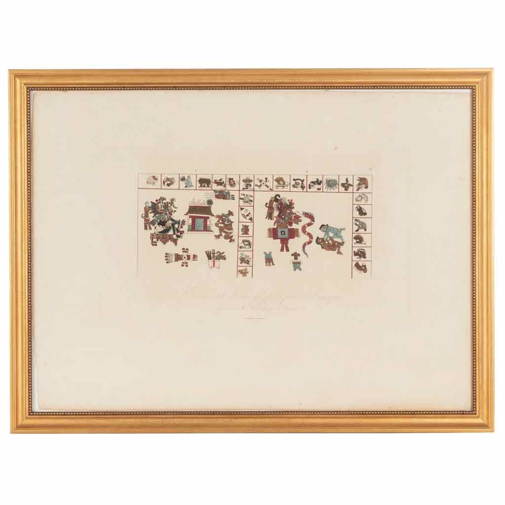 Alex­an­der von Hum­boldt | Manuscrit hiéroglyphique Aztèque Conservé à ...