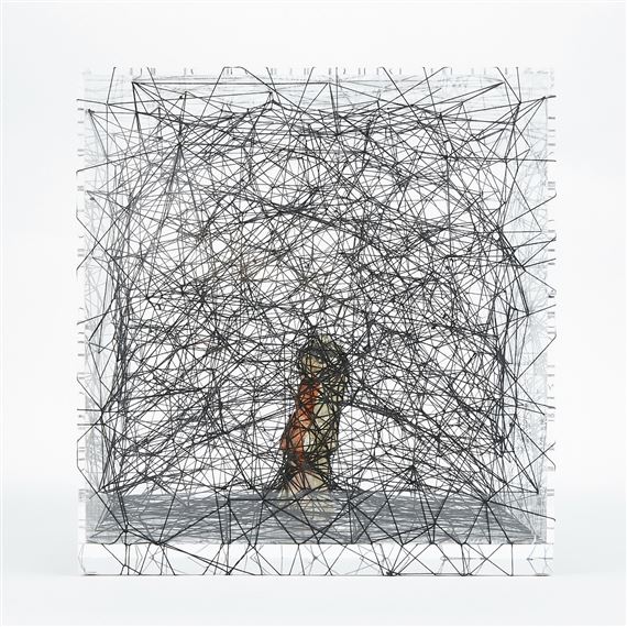 Chiharu Shiota | Trauma Alltag Sculpture (2008) | MutualArt
