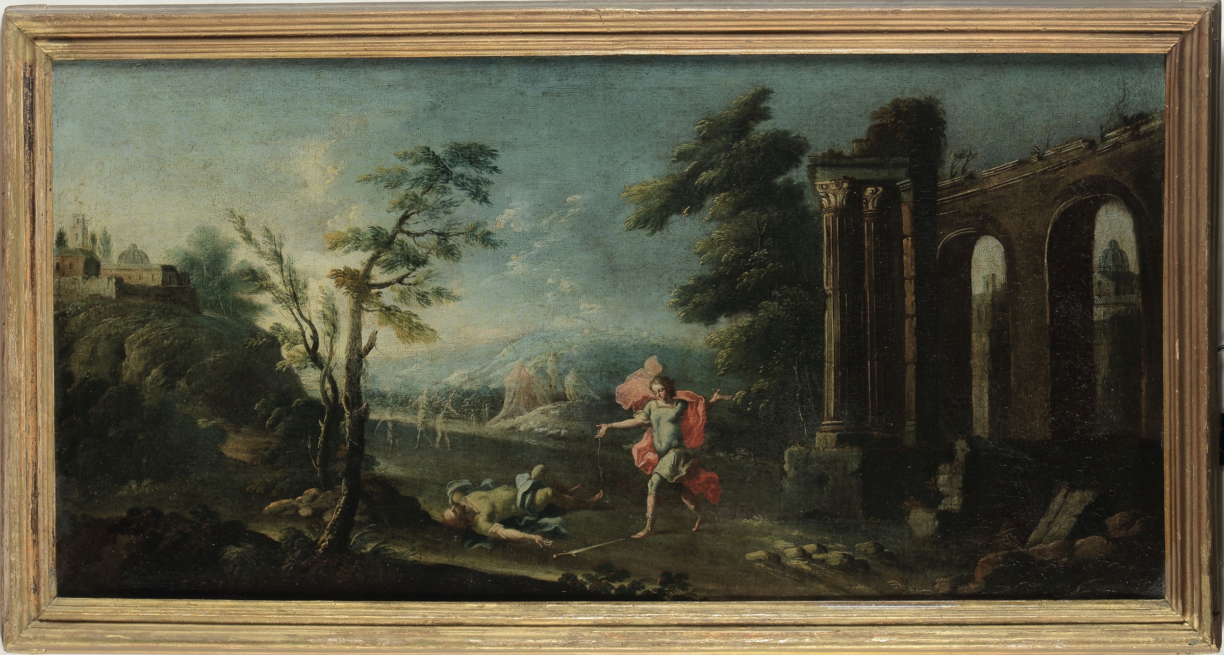 Roman School, 18th Century | A Pair: Loth e le figlie David e Golia ...