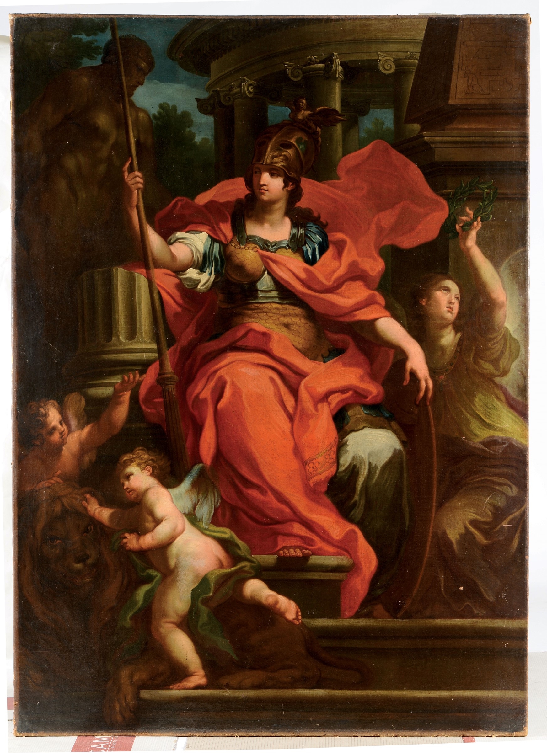 Sebastiano Conca | Allegoria della Fortezza | MutualArt