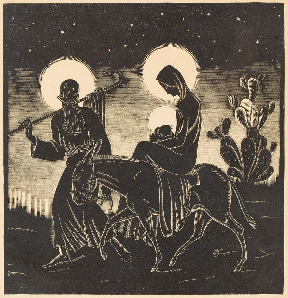 Stanisław Ostoja-Chrostowski | Flight into Egypt (1930) | MutualArt