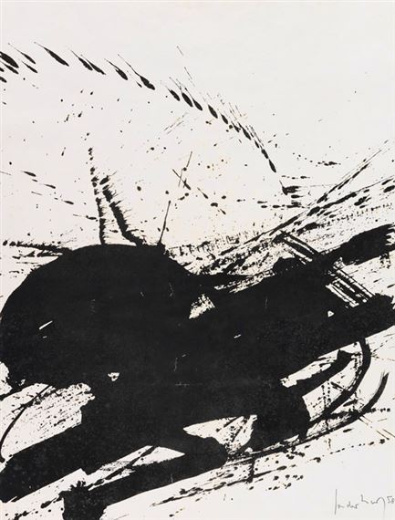 Kurt Rudolf Hoffmann‏ Sonderborg | Untitled (1958) | MutualArt