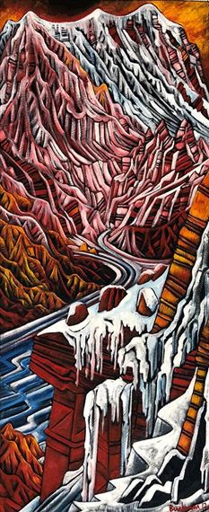 Dean Buchanan | Winter Landscape - Unframed and unstretched (2012 ...