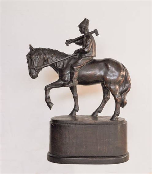 Peter Sellemond | Reiter mit Axt | MutualArt