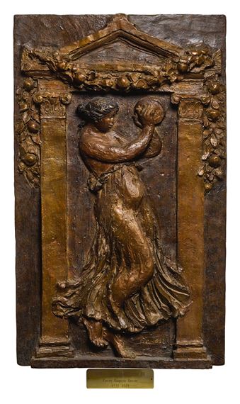 Pierre-Auguste Renoir | DANSEUSE AU TAMBOURIN III (1884) | MutualArt