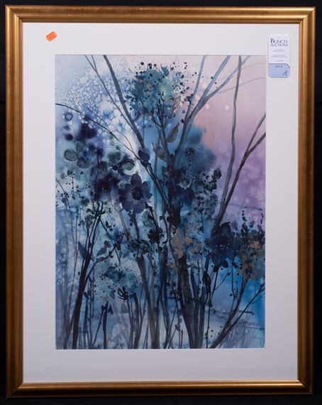 Linda Perlmutter | Floral Watercolor Paintings (5) | MutualArt