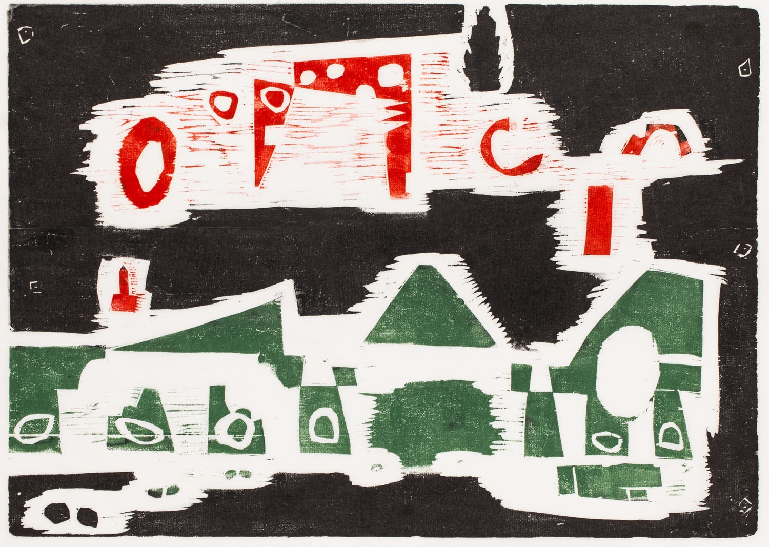 Jonasz Stern | Kompozycja abstrakcyjna | MutualArt