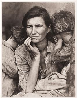 Dorothea Lange | Migrant Mother (Florence Thompson). | MutualArt