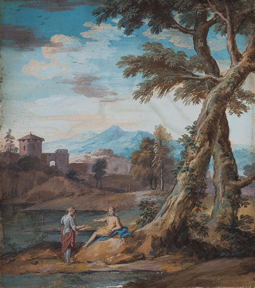 Giovanni Battista Busiri | Arcadian landscape | MutualArt