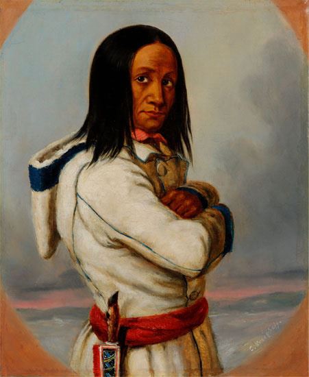 Cornelius Krieghoff | Chief Red Jacket of Caughnawaga | MutualArt