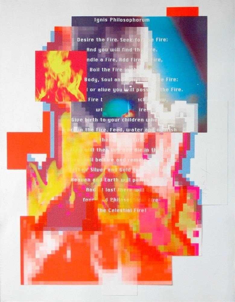 April Greiman | Fire. | MutualArt