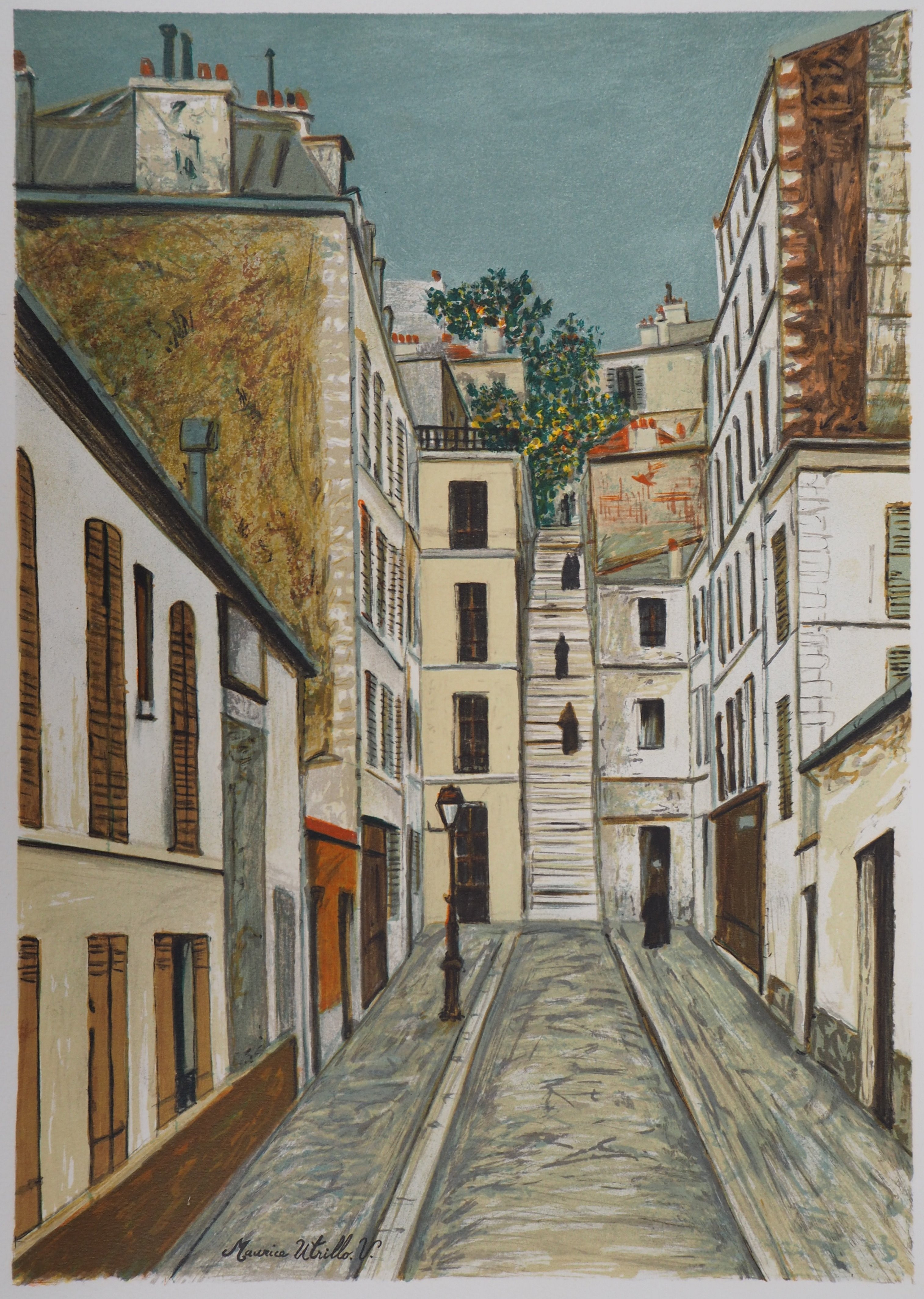 Maurice Utrillo | Passage Cottin à Montmartre | MutualArt