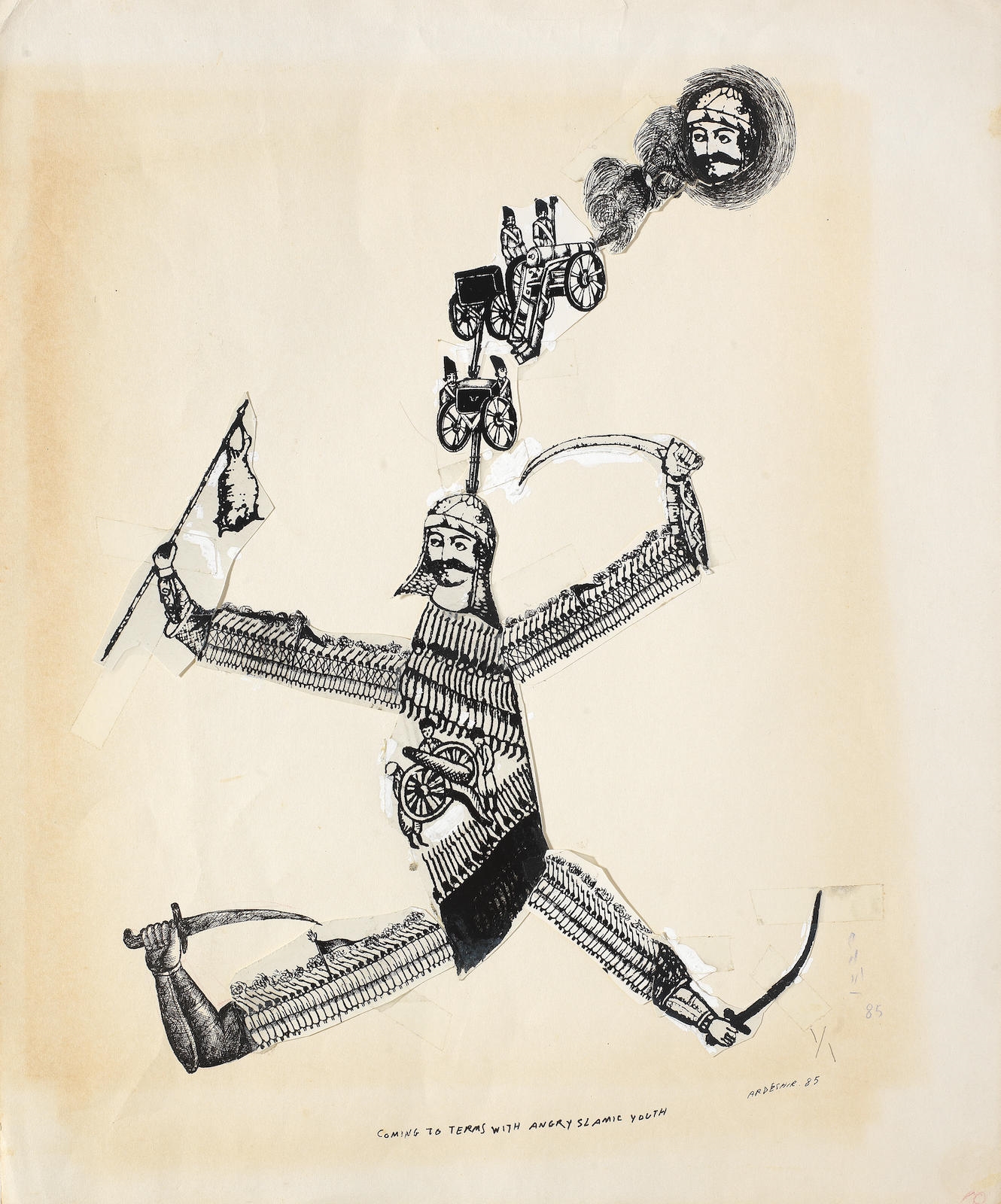 Ardeshir Mohassess | Coming to terms with Angry Youth (1985) | MutualArt