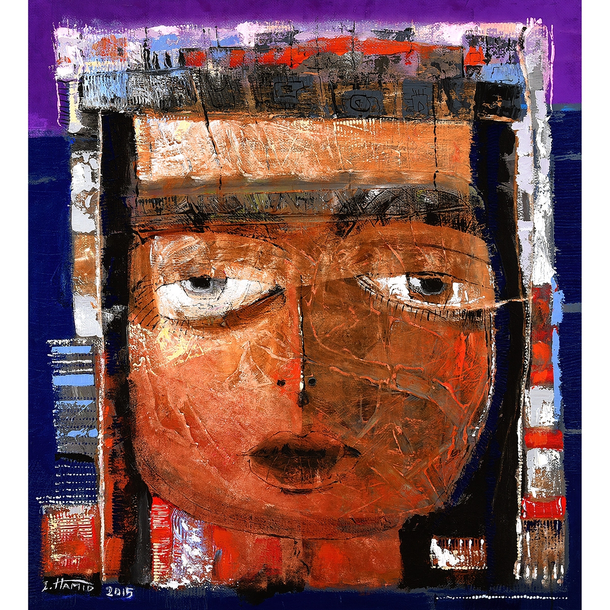 Hamid Ibrahim | Portrait (2015) | MutualArt