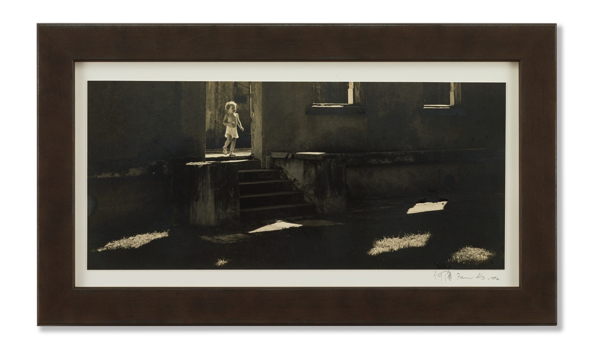Fan Ho | CHILD ON STAIRS (1950 - 1982) | MutualArt