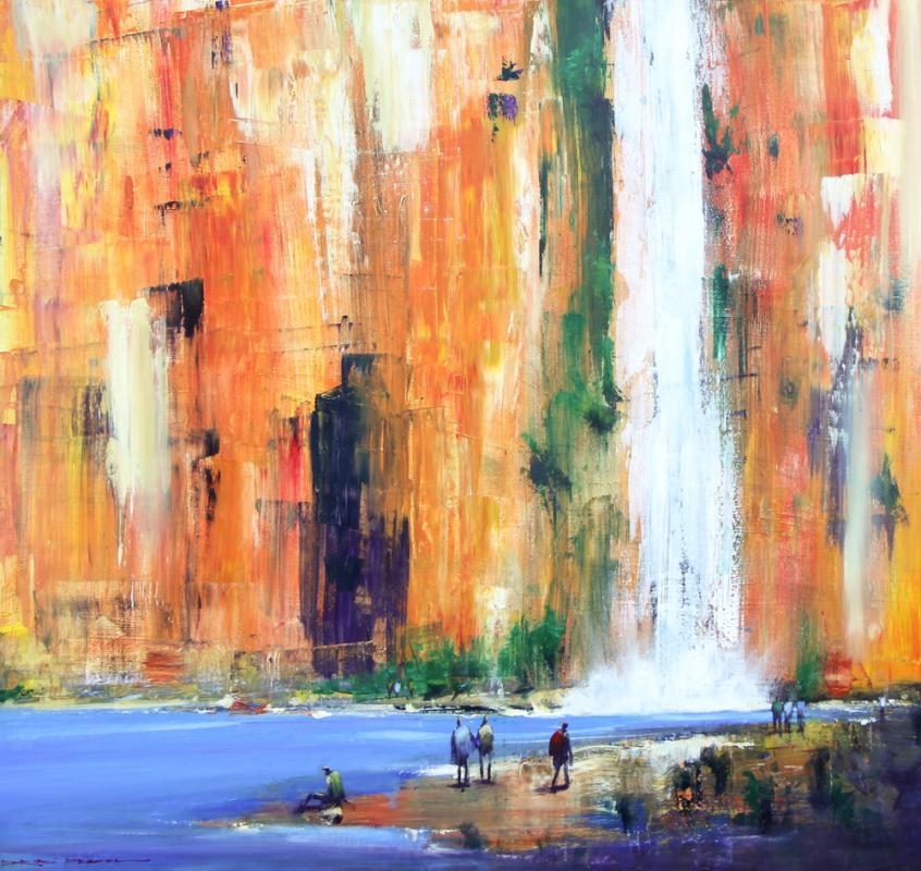 Chris Pekel | The Outback Gorge (2019) | MutualArt