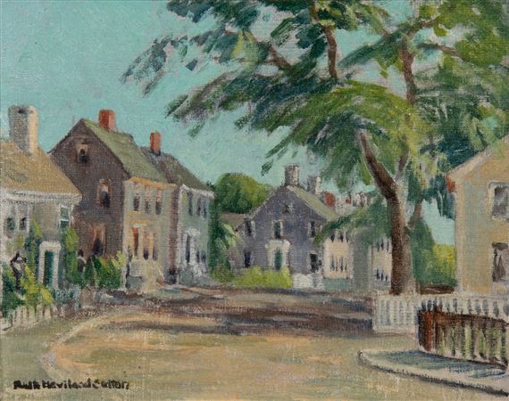 Ruth H. Sutton | Fair Street, Nantucket | MutualArt
