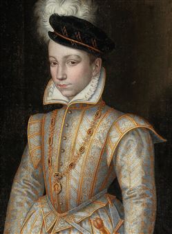 French School, 16th Century | Portrait of King Charles IX of France ...