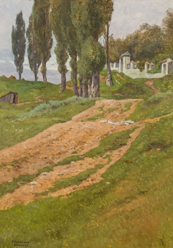 Ferdinand Brunner | Southern Landscape | MutualArt