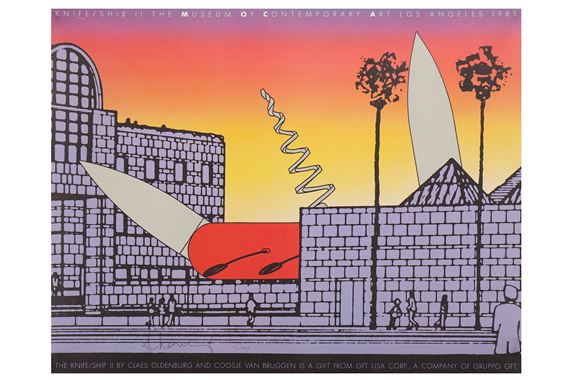 Claes Oldenburg and Coosje van Bruggen | 'The Knife/Ship II' (1988 ...