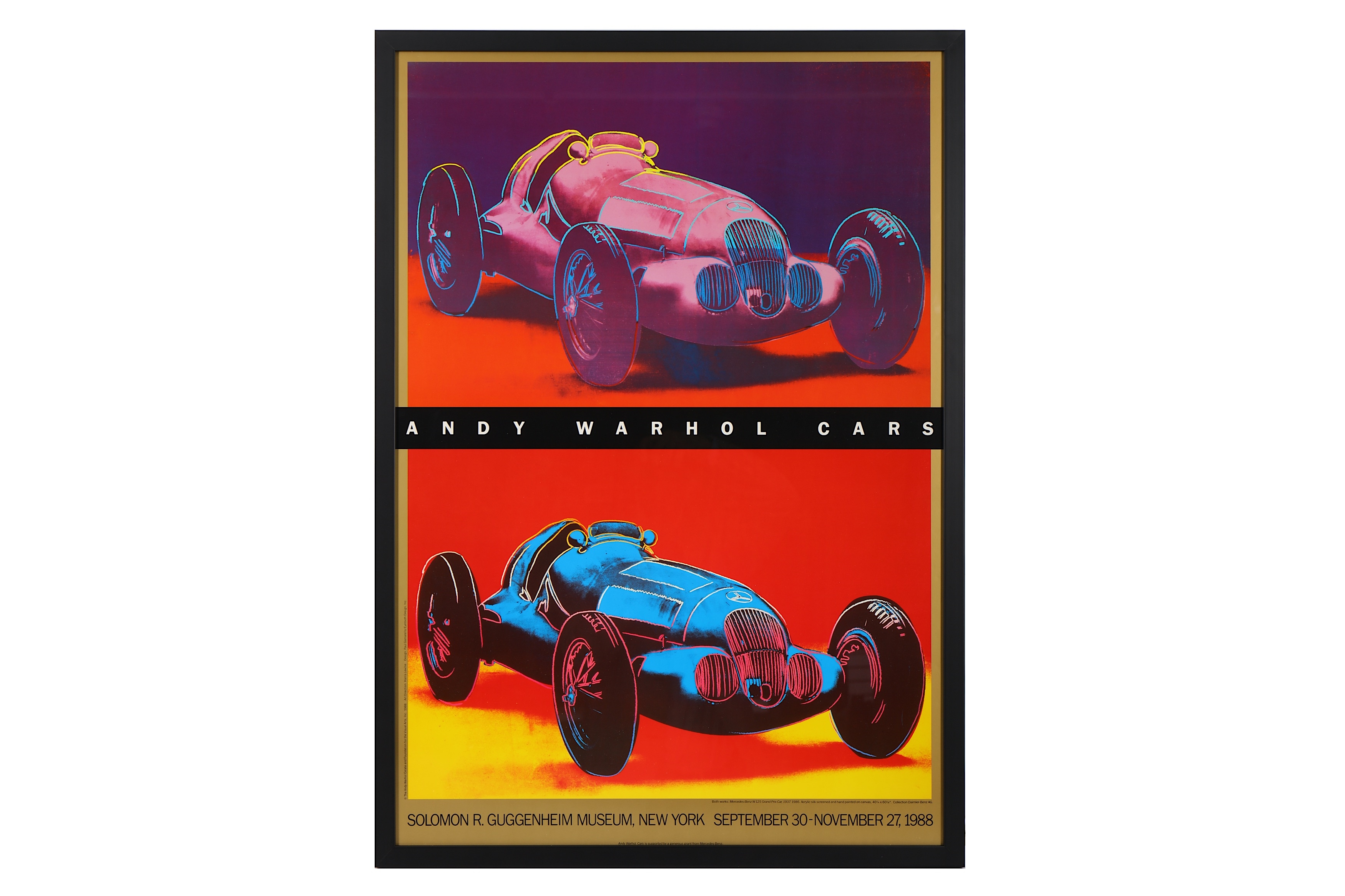 Andy Warhol | 'Cars' (1988) | MutualArt