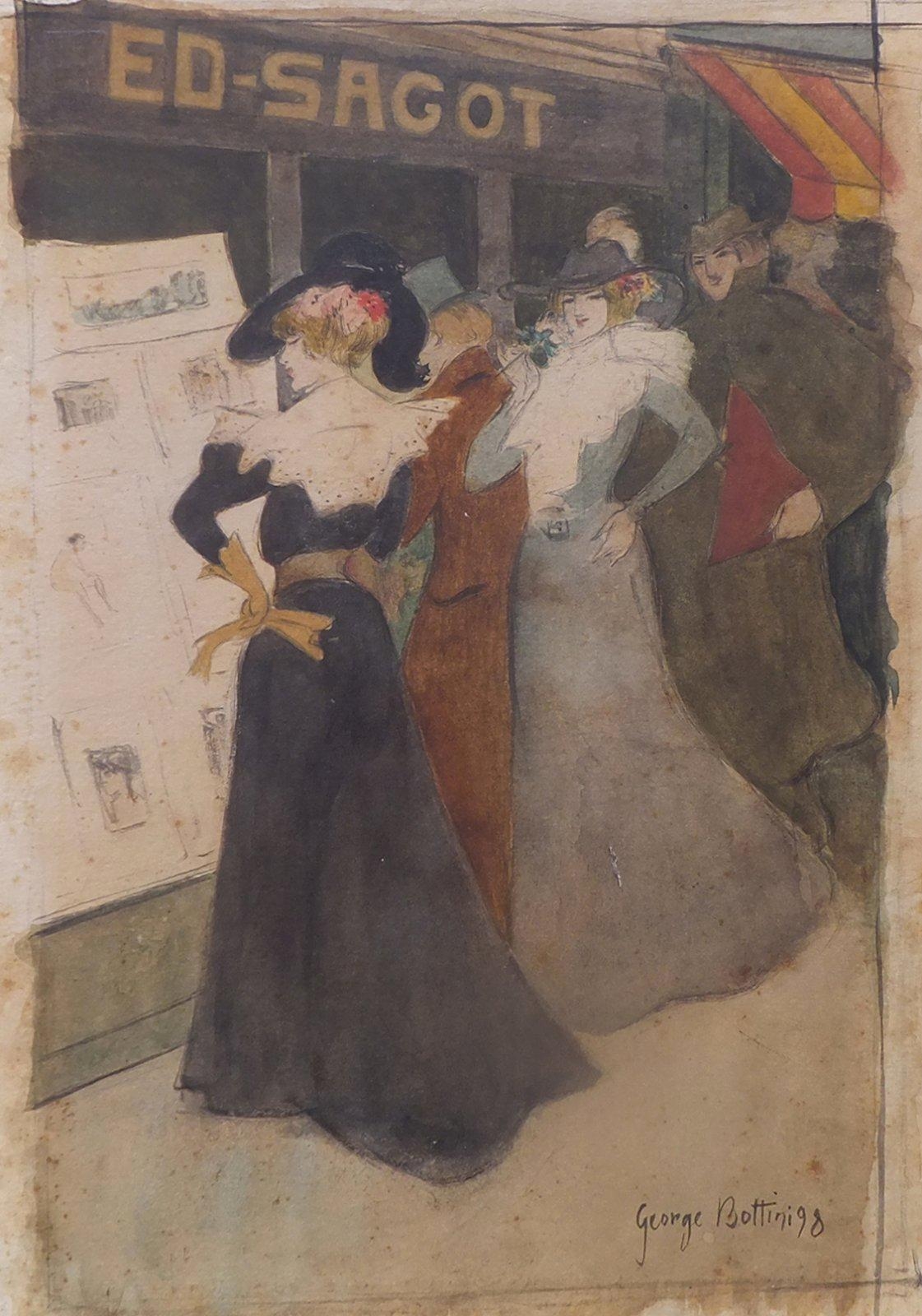 George Bottini | La vitrine de Sagot (1898) | MutualArt