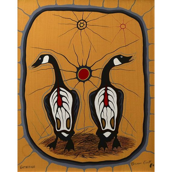 Norman Knott | GATHERING | MutualArt