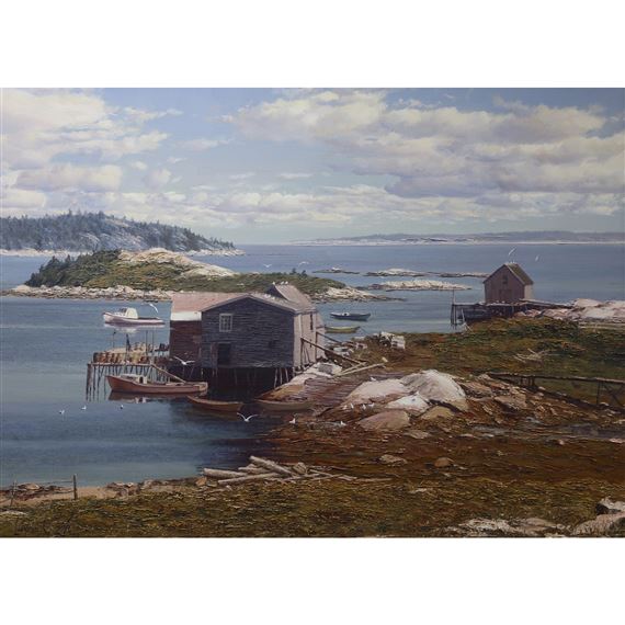Leonard C. Lane | COASTAL CLOUDS (1978) | MutualArt