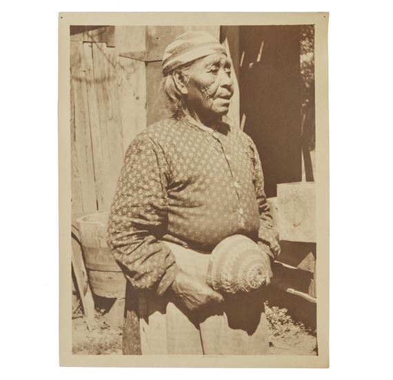 Grace Nicholson | Photograph of Karok Indian woman | MutualArt
