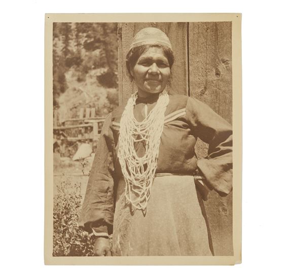 Grace Nicholson | Photograph of Karok woman (Indian Doctress) | MutualArt