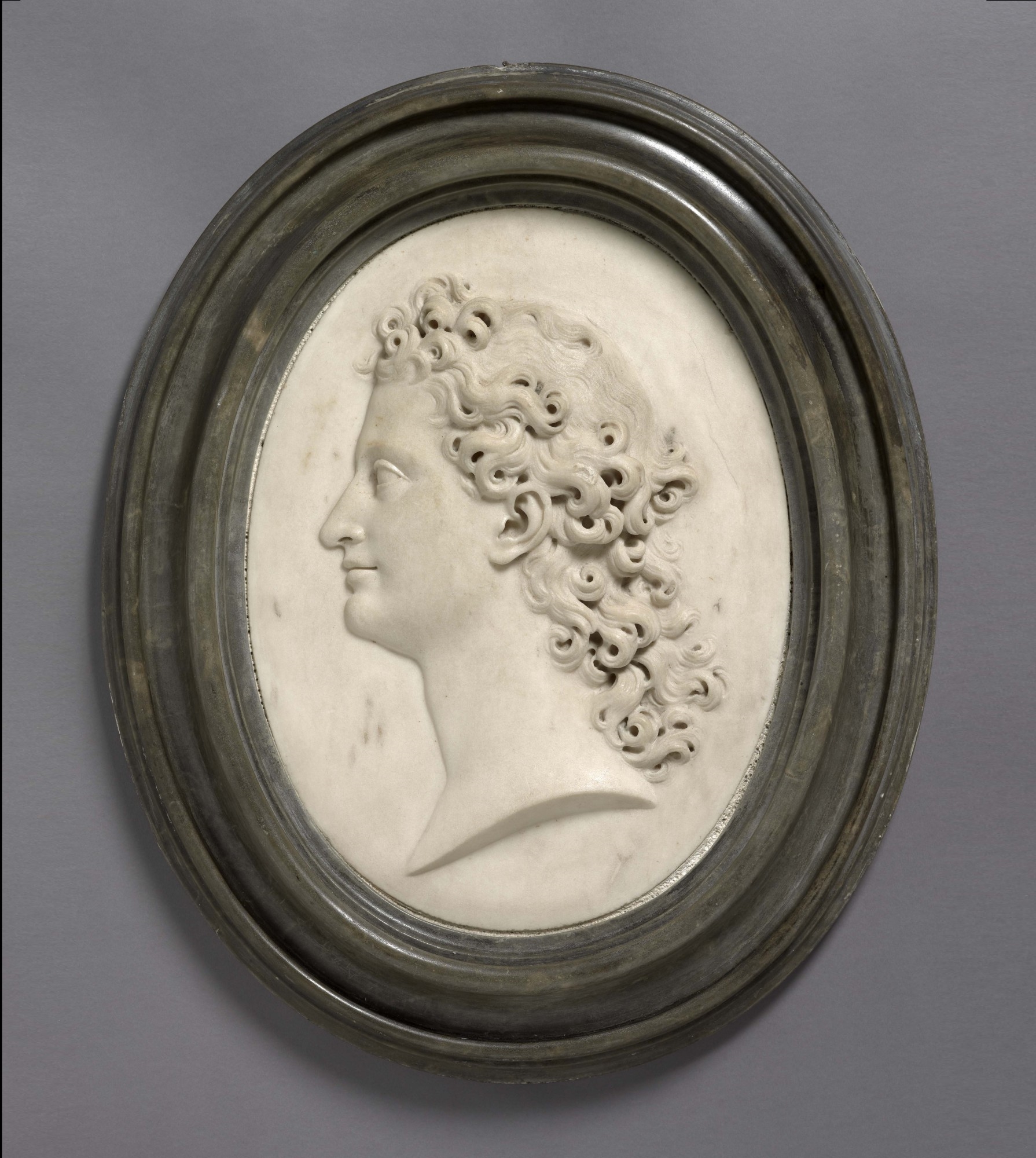 French School, 18th Century | PROFILE RELIEF OF A YOUNG MAN (18th ...