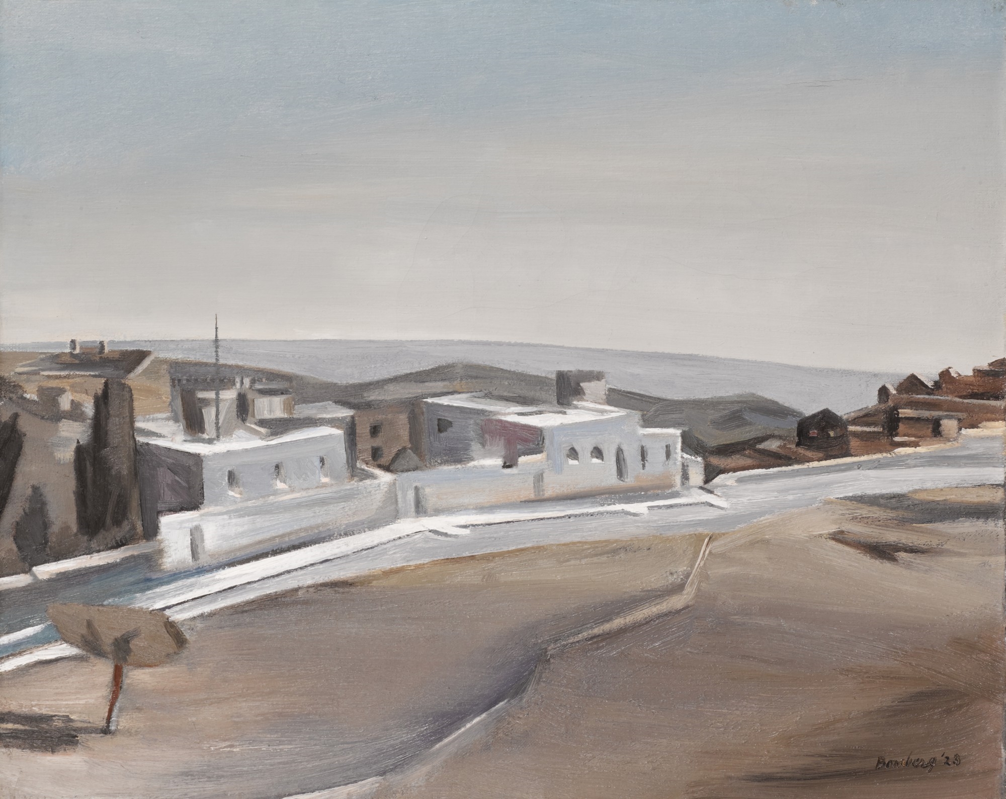 David Bomberg | THE HOSPITAL OF THE KNIGHTS OF ST. JOHN, BETHLEHEM ROAD ...